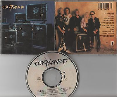 Contraband CD, Self-titled, 91 Impact, MSG, Ratt, Vixen, L.A. Guns, S ...