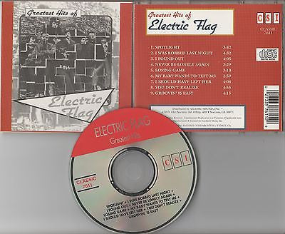 Electric Flag CD, Greatest Hits, Original 1993 Classic Sound, Buddy Mi ...