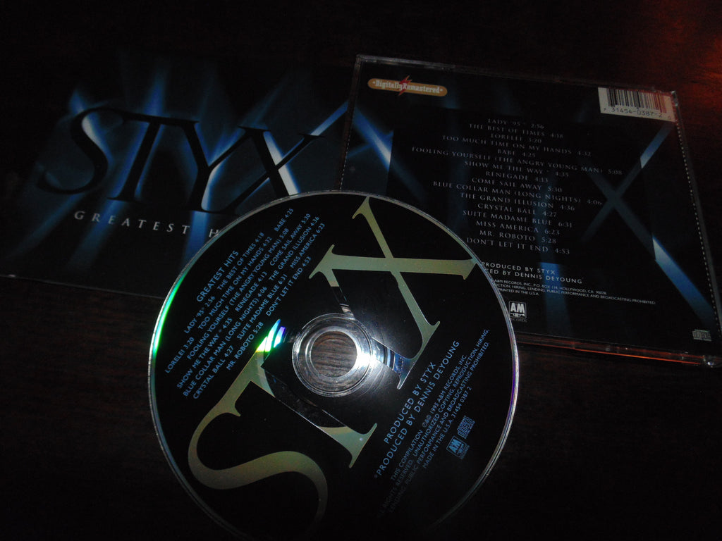 Styx CD, Greatest Hits, Best, Digitally Remastered – Fibits